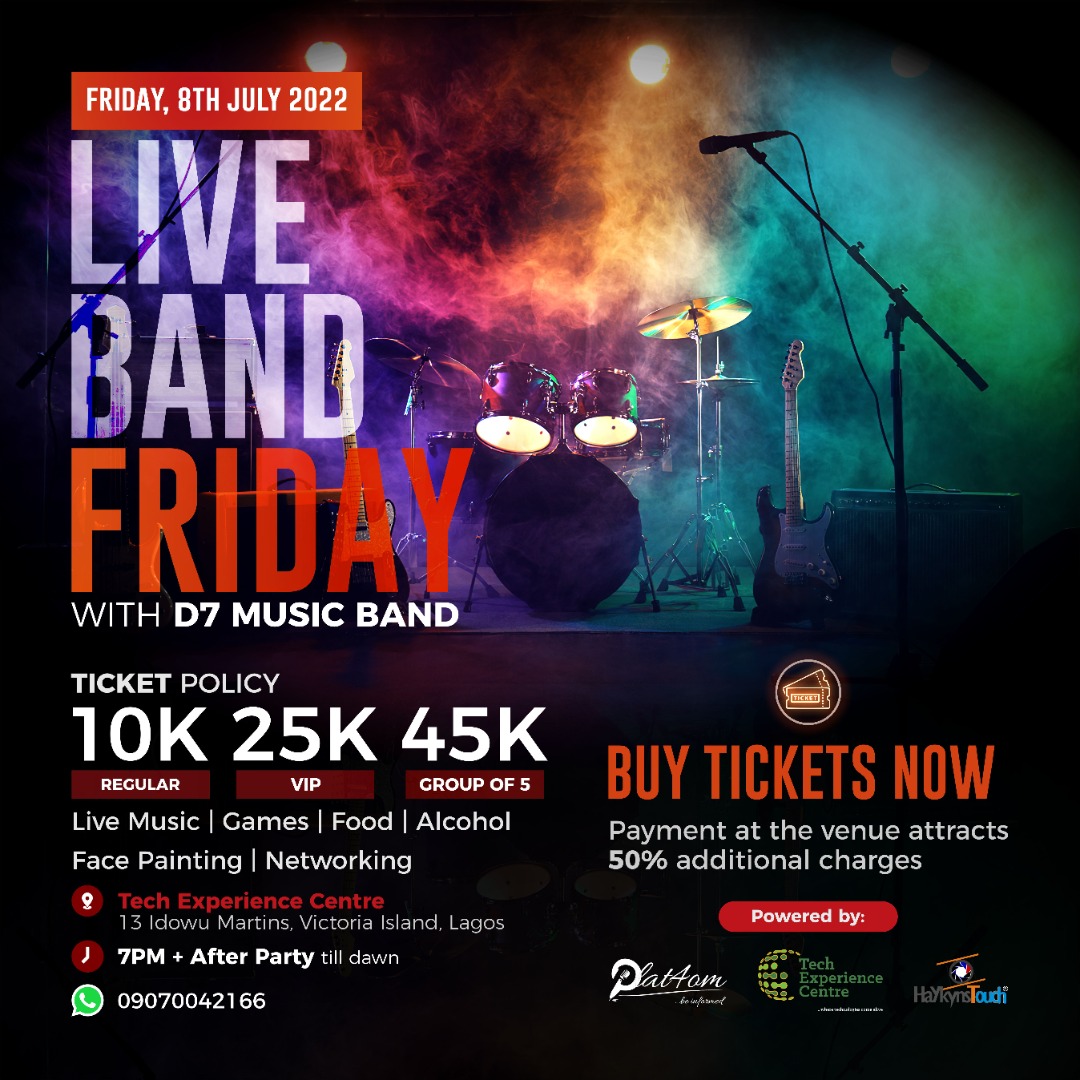 Tech Experience Centre set to debut Live Band Friday - Tech Track Africa