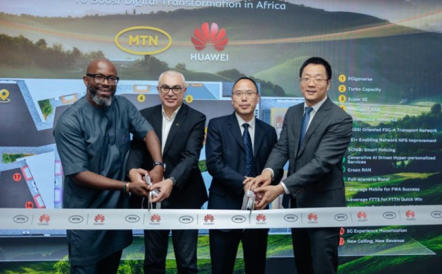 MTN and Huawei unveil innovation lab to boost digital transformation in ...