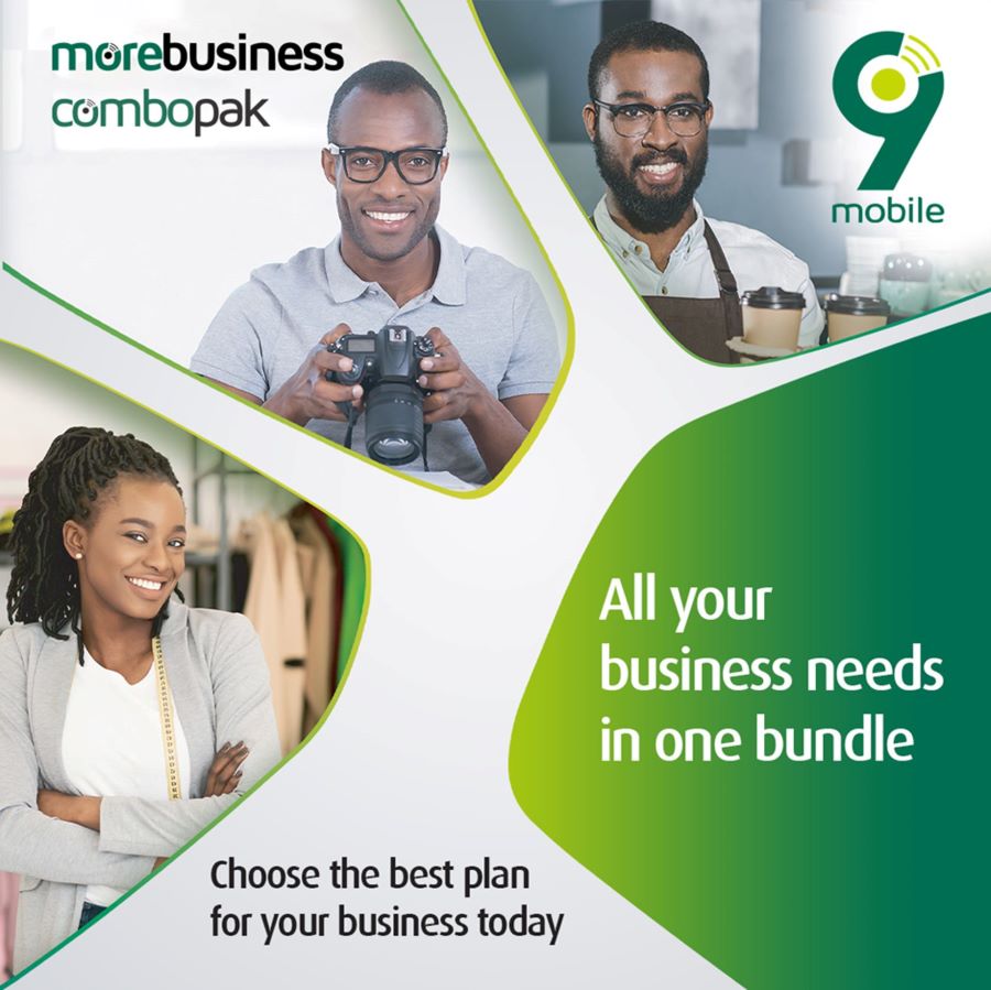 9mobile refreshes its 'MoreBusiness ComboPak' with additional benefits ...