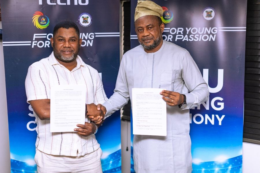 TECNO signs MoU to transform Lagos football pitches - Tech Track Africa